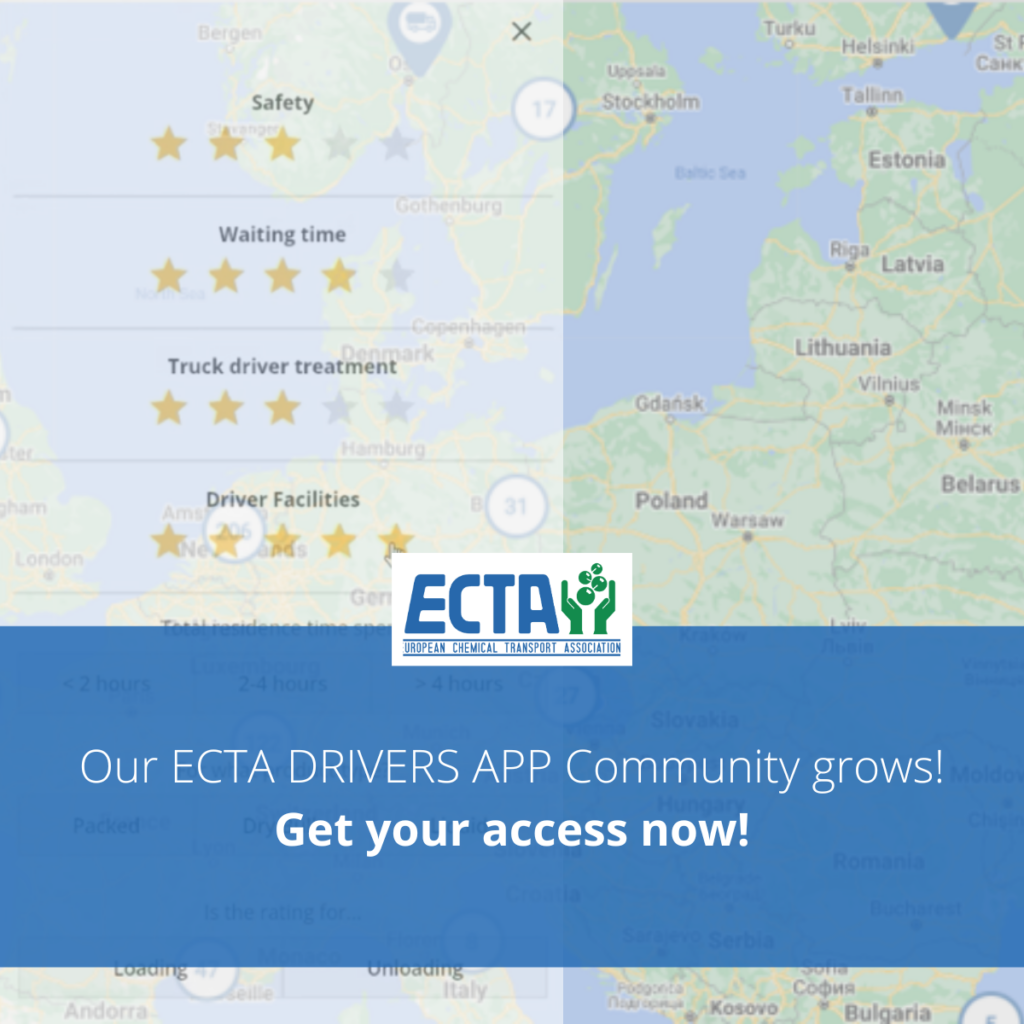 ECTA Drivers APP – This is coming next | ECTA - European Chemical Transport Association